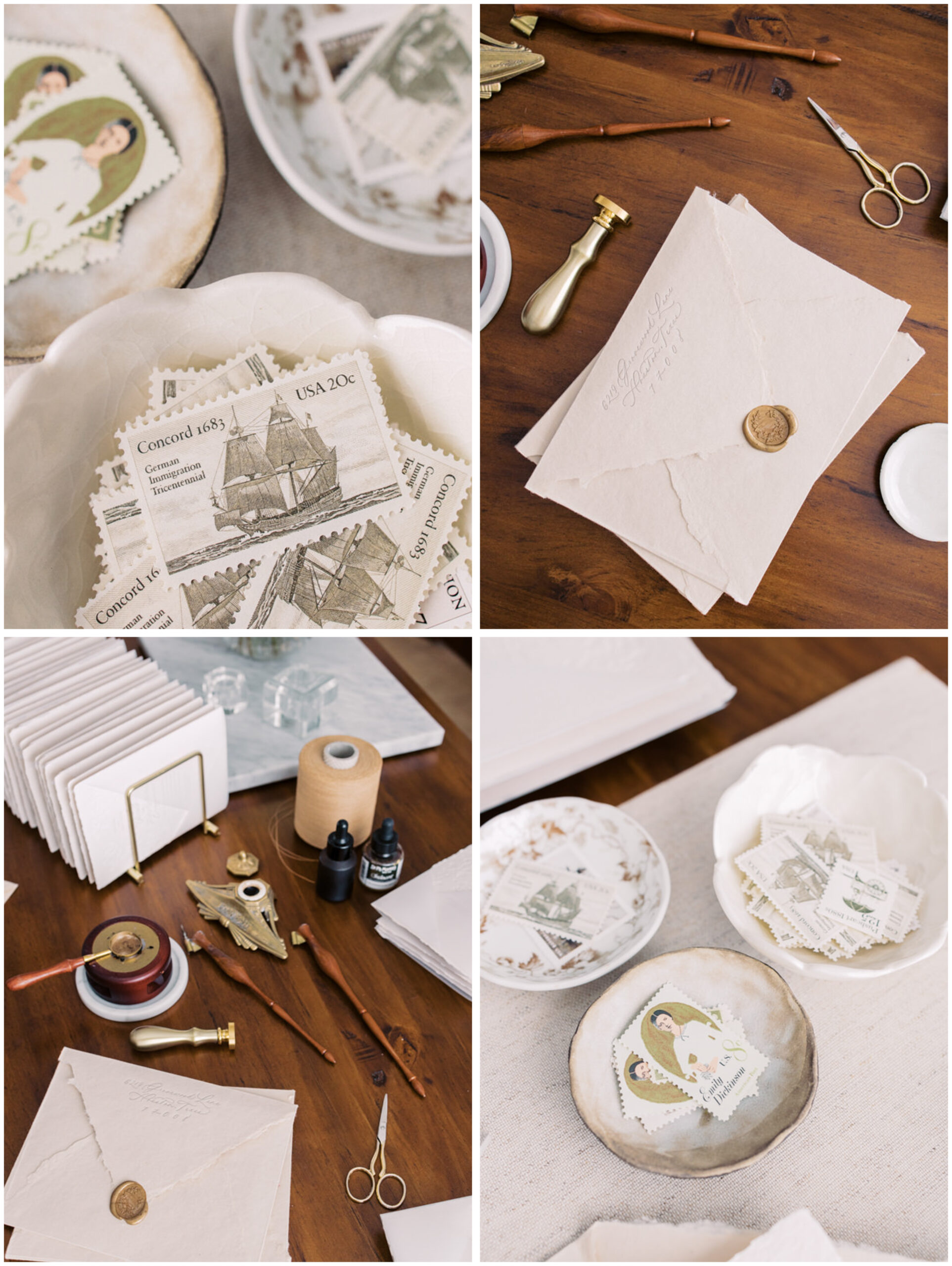 Wedding Stationery in Calgary - Plume Calligraphy - Heidrich Photography